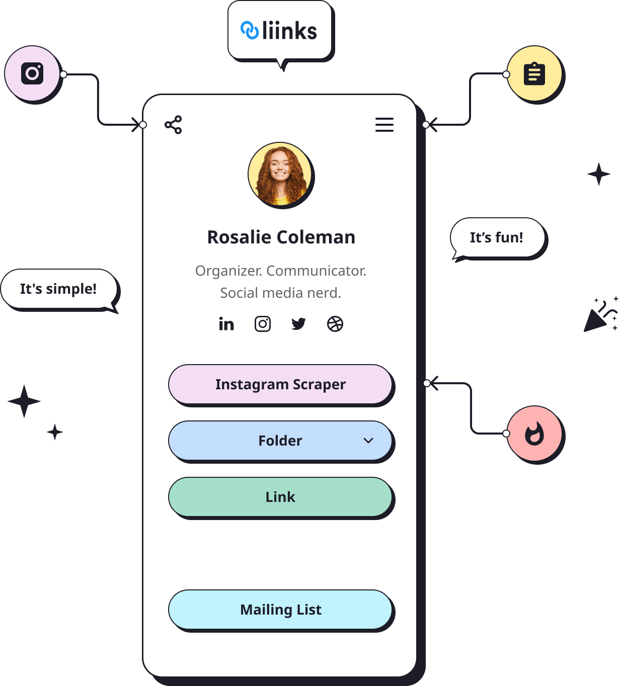 Liinks | Supercharge your link in bio